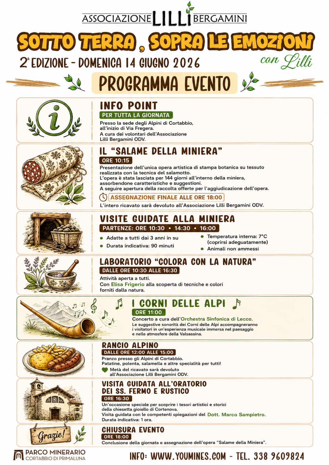 A CORTABBIO L’EVENTO “SOTTO TERRA, SOPRA LE EMOZIONI CON LILLI ...